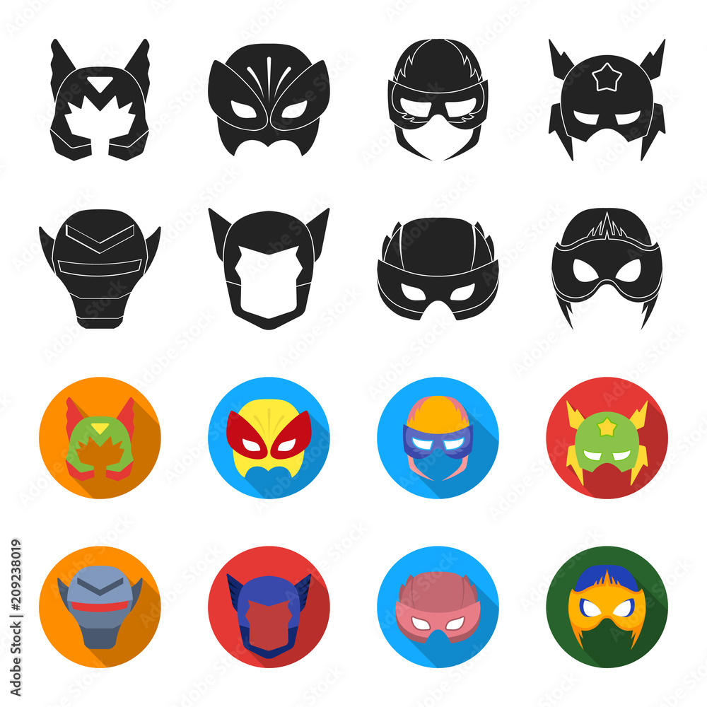 Superhero Mask Vector