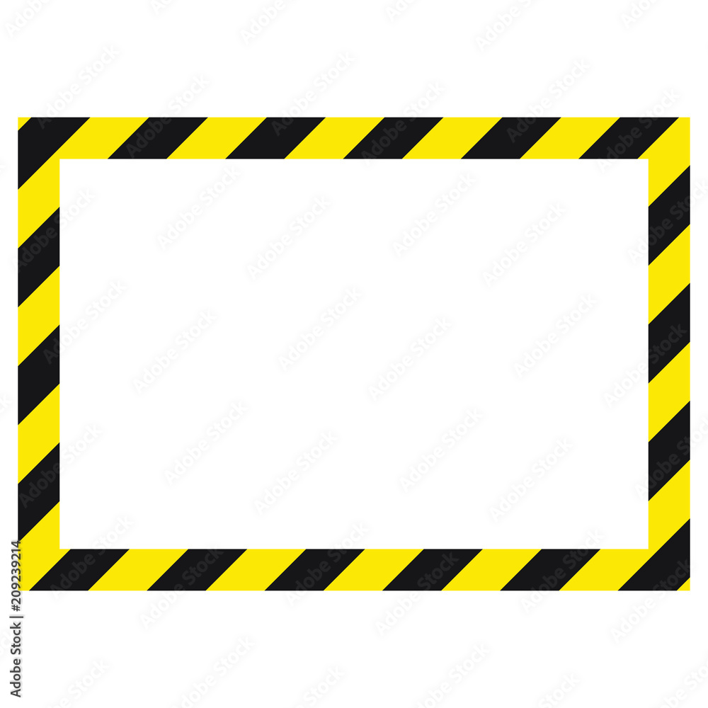 Black And Yellow Border