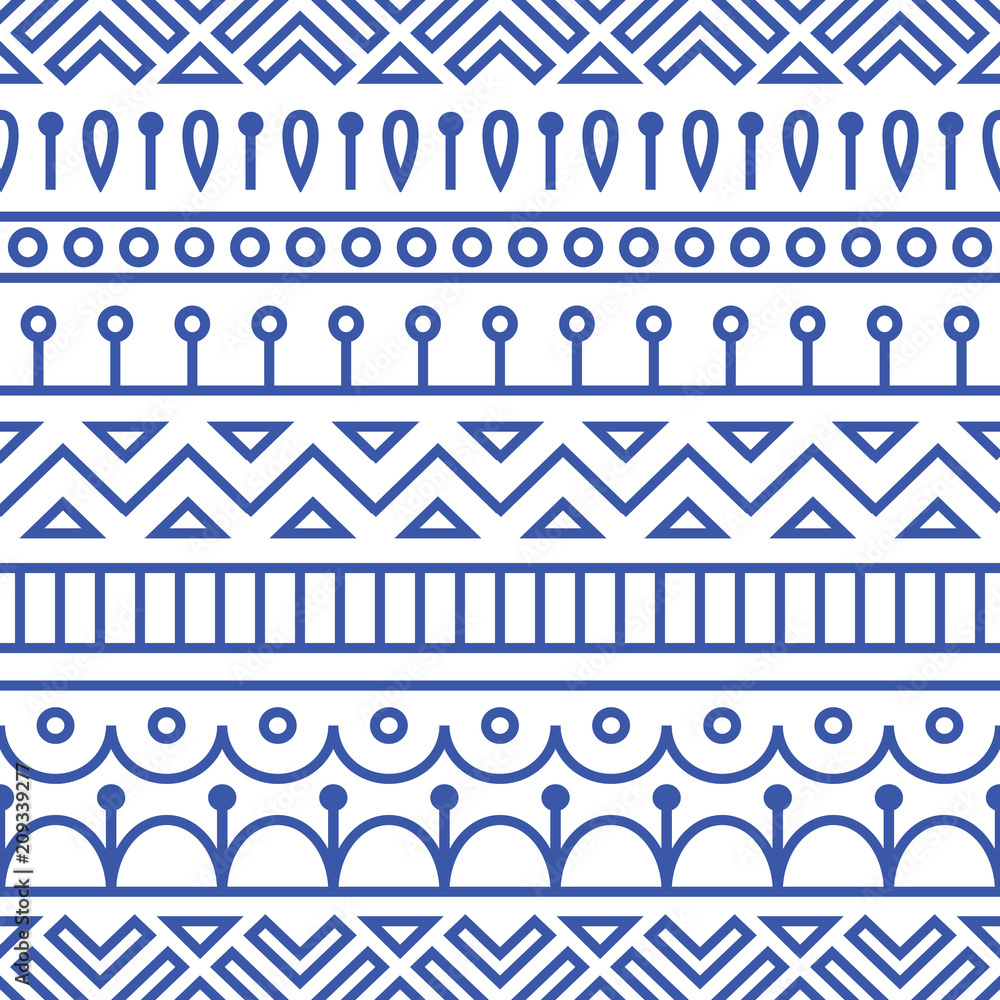 Seamless pattern inspired by scandinavian, finnish folk art. Nordic ...