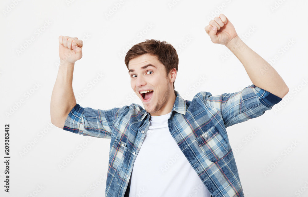 Excited Happy Person