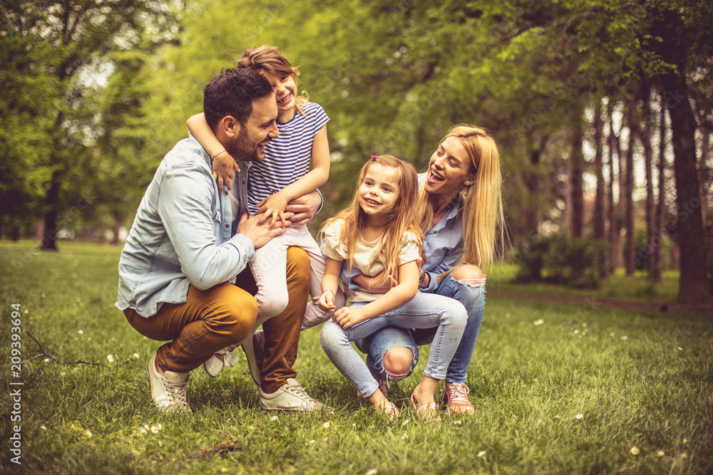 Beautiful season for family. Stock Photo | Adobe Stock