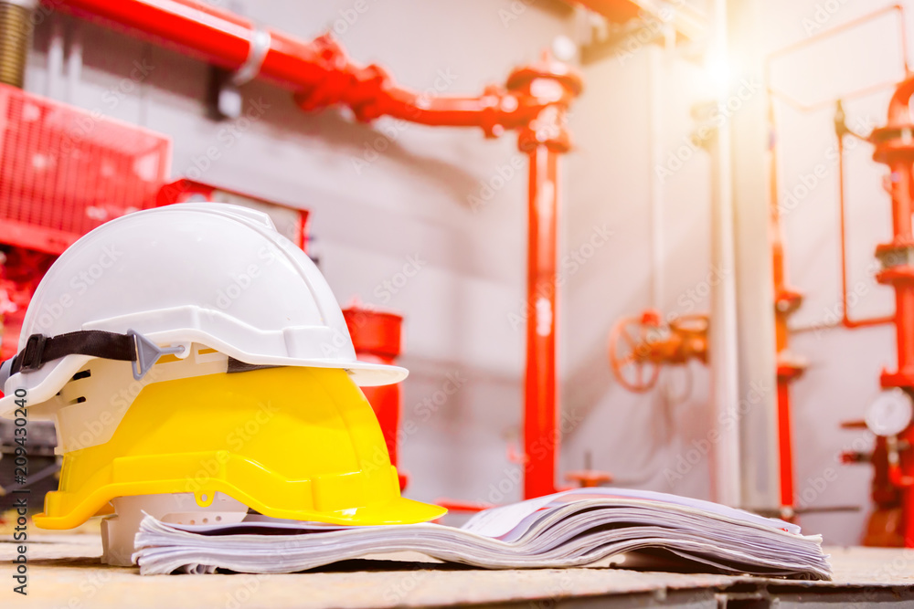 Standard construction safety equipment in control room, Construction ...