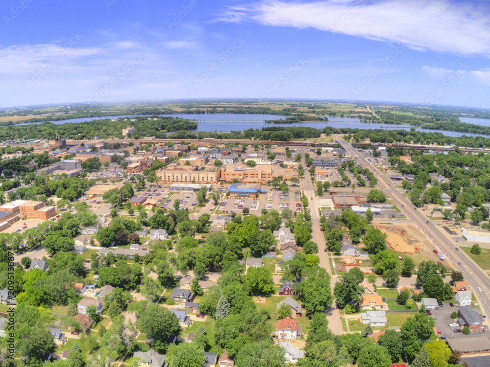 Wilmar is a small City in South West Minnesota with several Lakes Stock ...