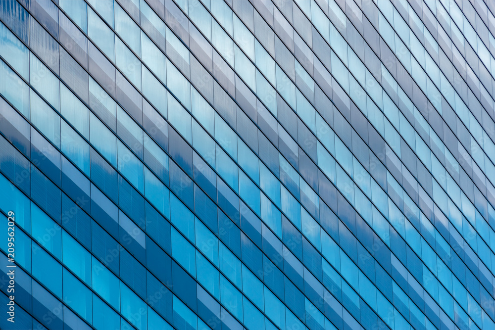 blue background of office building windows Stock Photo | Adobe Stock