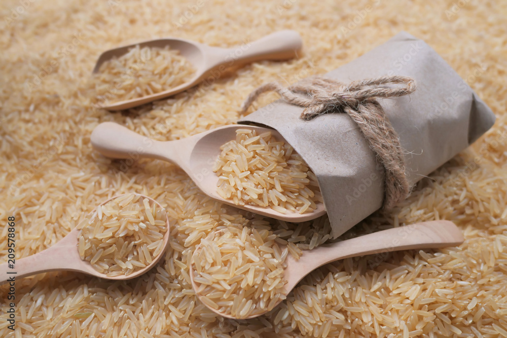 Gaba Rice Background, Germinated brown rice, medicinal properties ...