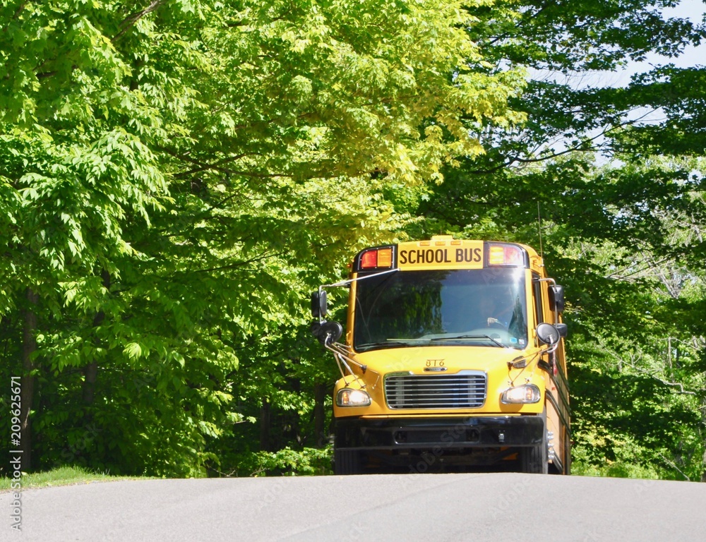 School Bus Stock Photo | Adobe Stock