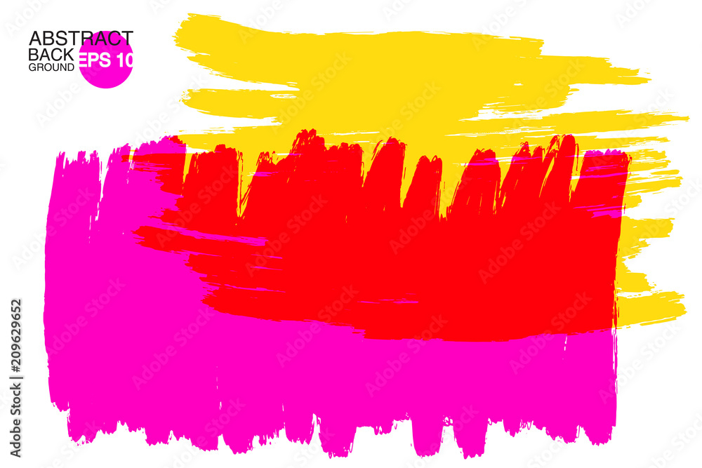 artistic backdrop, vector with brush strokes, brush paint look ...