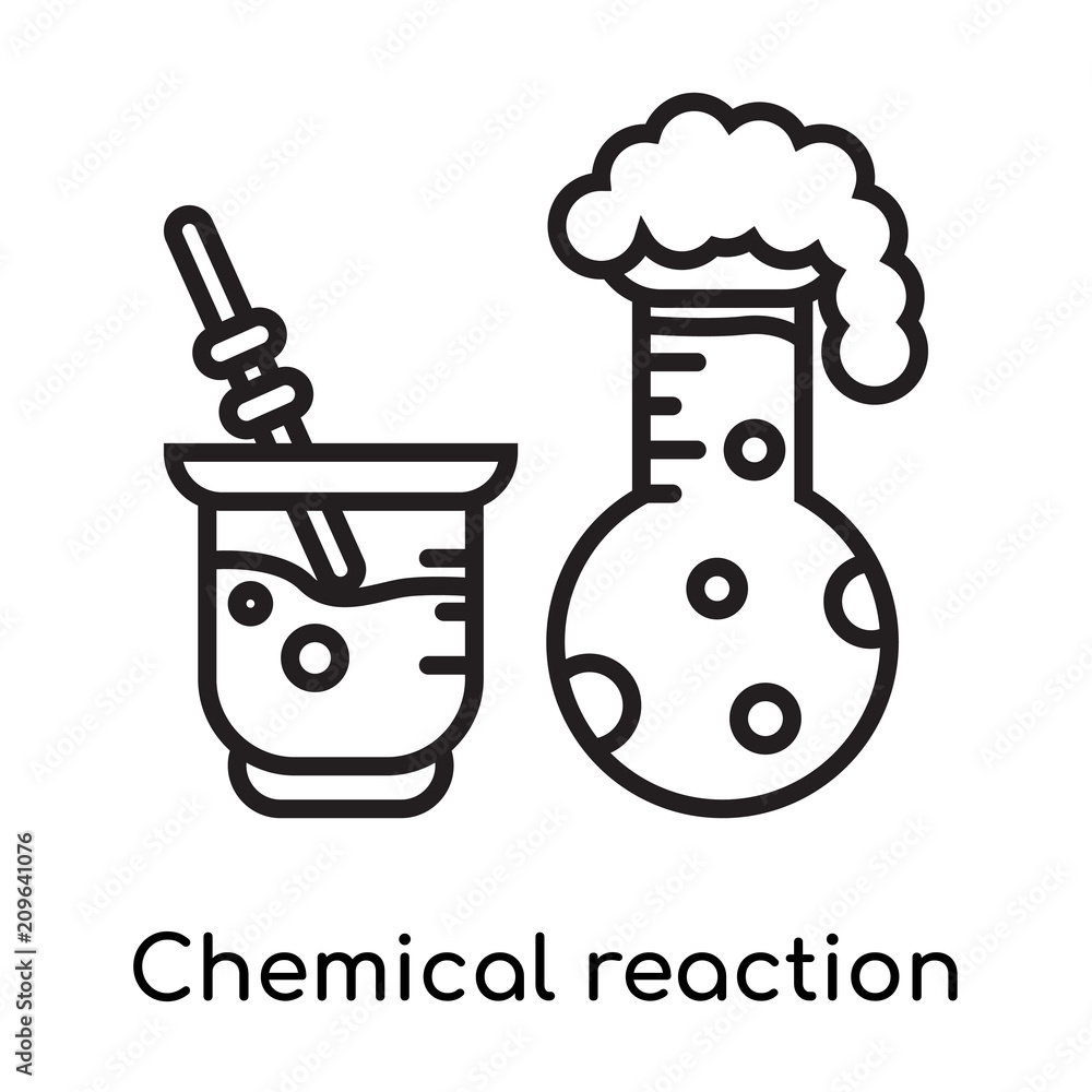 Chemical Reactions Clipart Black And White