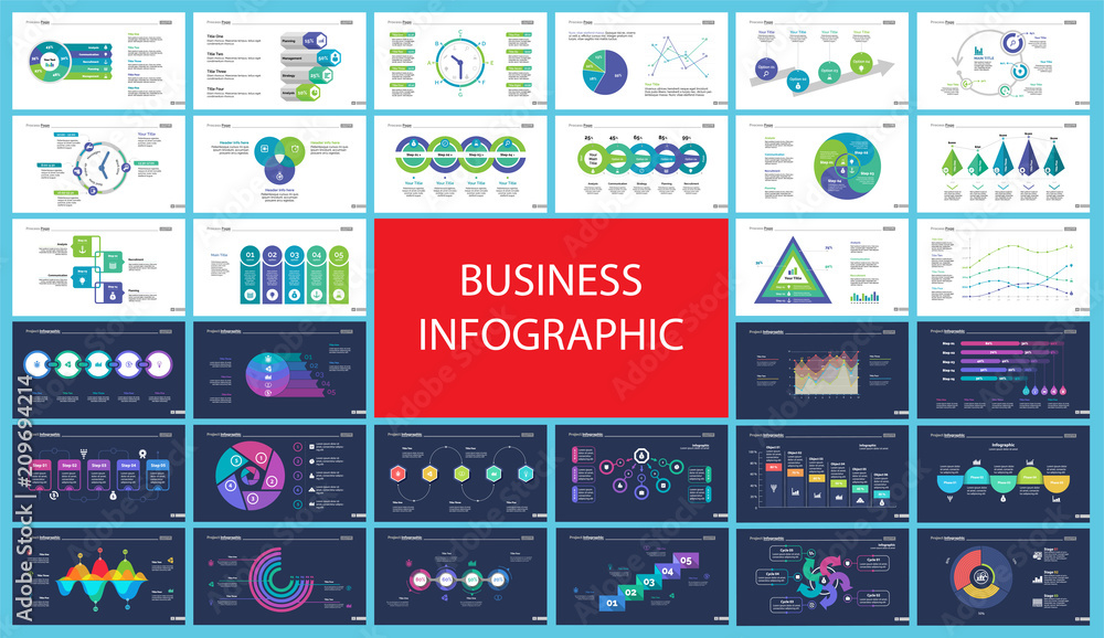 Business inforgraphic design set for management concept. Can be used ... Business inforgraphic design set for management concept. Can be used ...