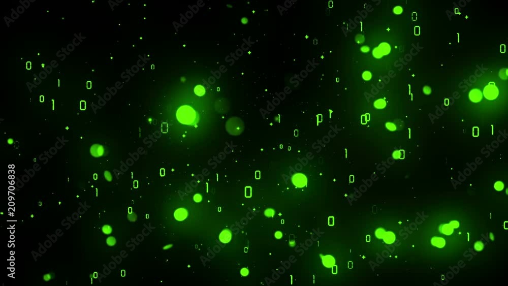 Binary Codes 6 Loopable BackgroundSeamlessly Looped AnimationHigh ...