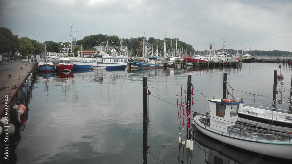 Heikendorf Hafen Stock Photo | Adobe Stock