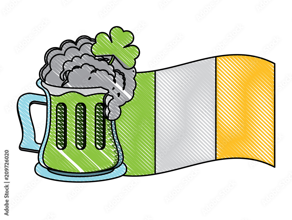 Irish Beer Mug