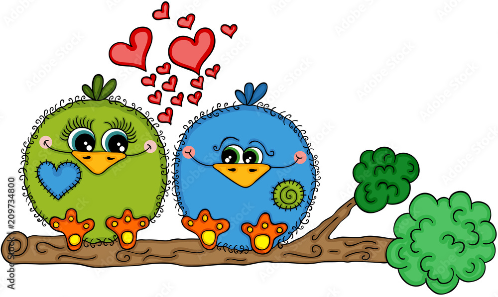 Cute Love Bird Clipart