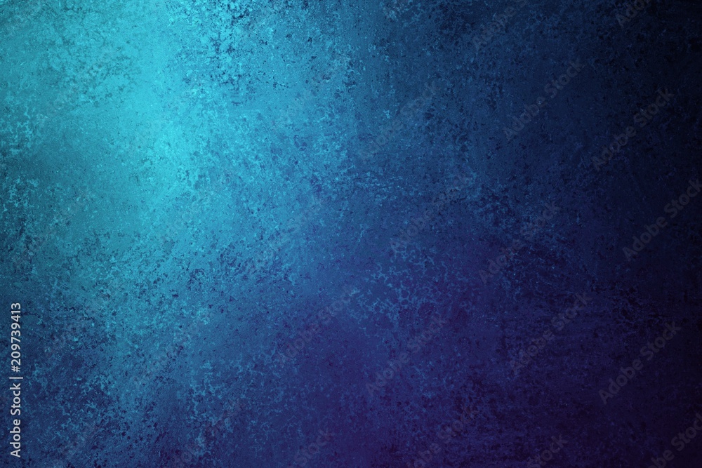 blue background texture with distressed vintage grunge and shiny ...