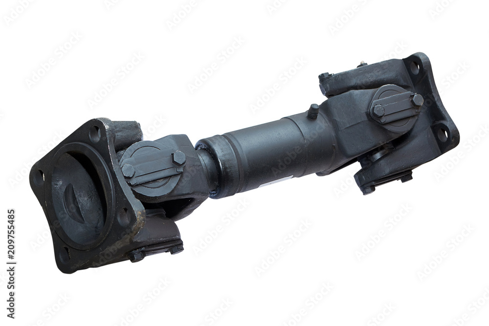 cardan shaft isolated on white background Stock Photo | Adobe Stock