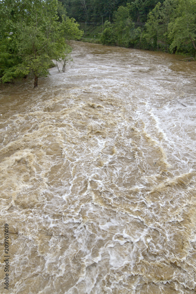 Flooding River, Climate Change Stock Photo | Adobe Stock