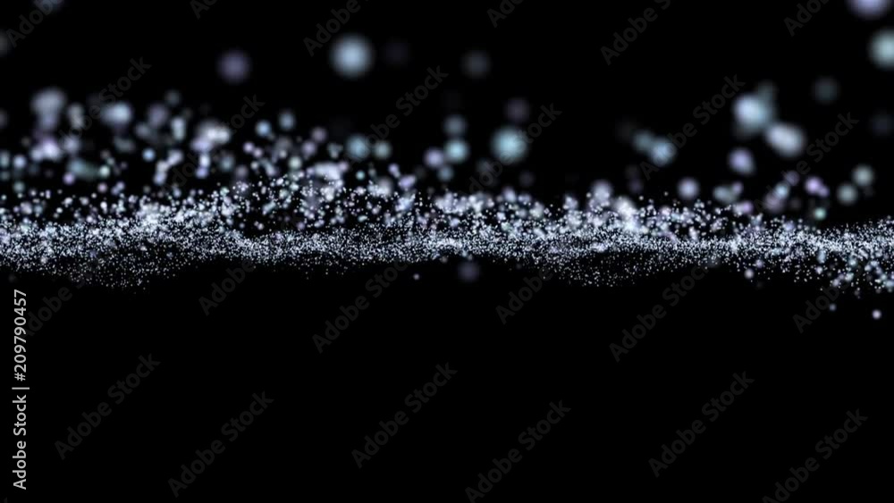 Vídeo do Stock: Beautiful Luxury Colourse Particles Moving Seamless ...