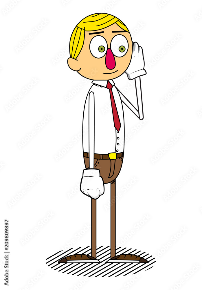 Listen Ear Cartoon