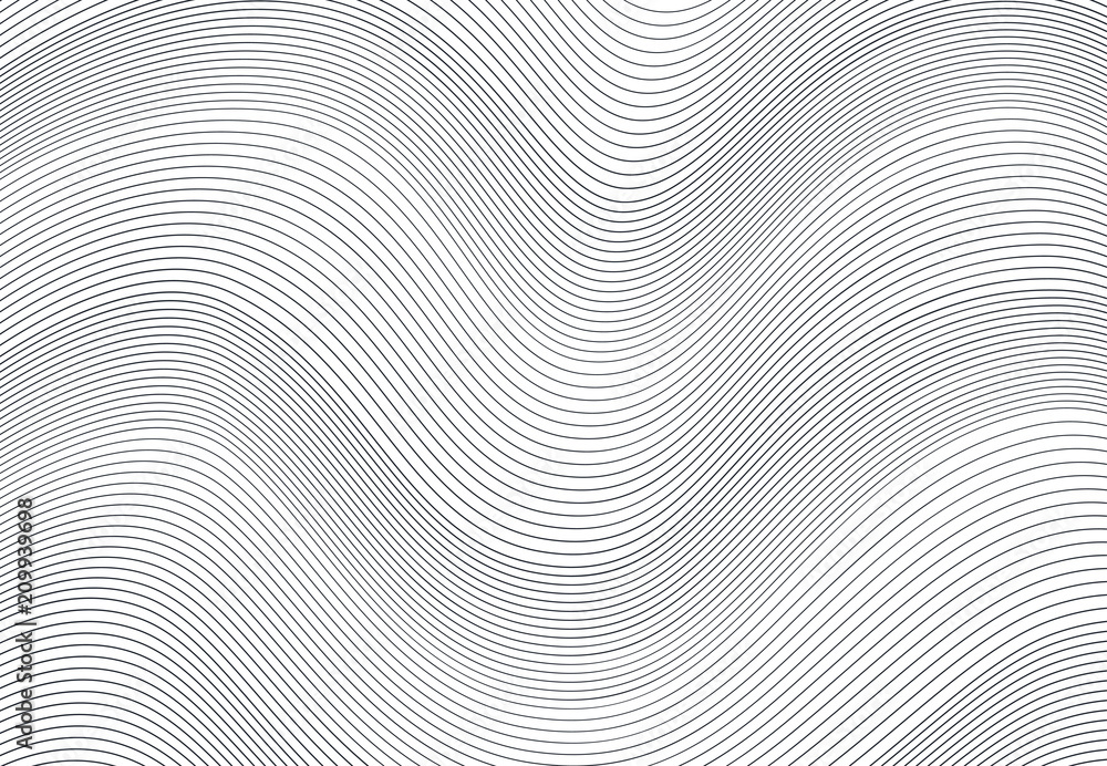 Wavy vector background Stock Vector | Adobe Stock