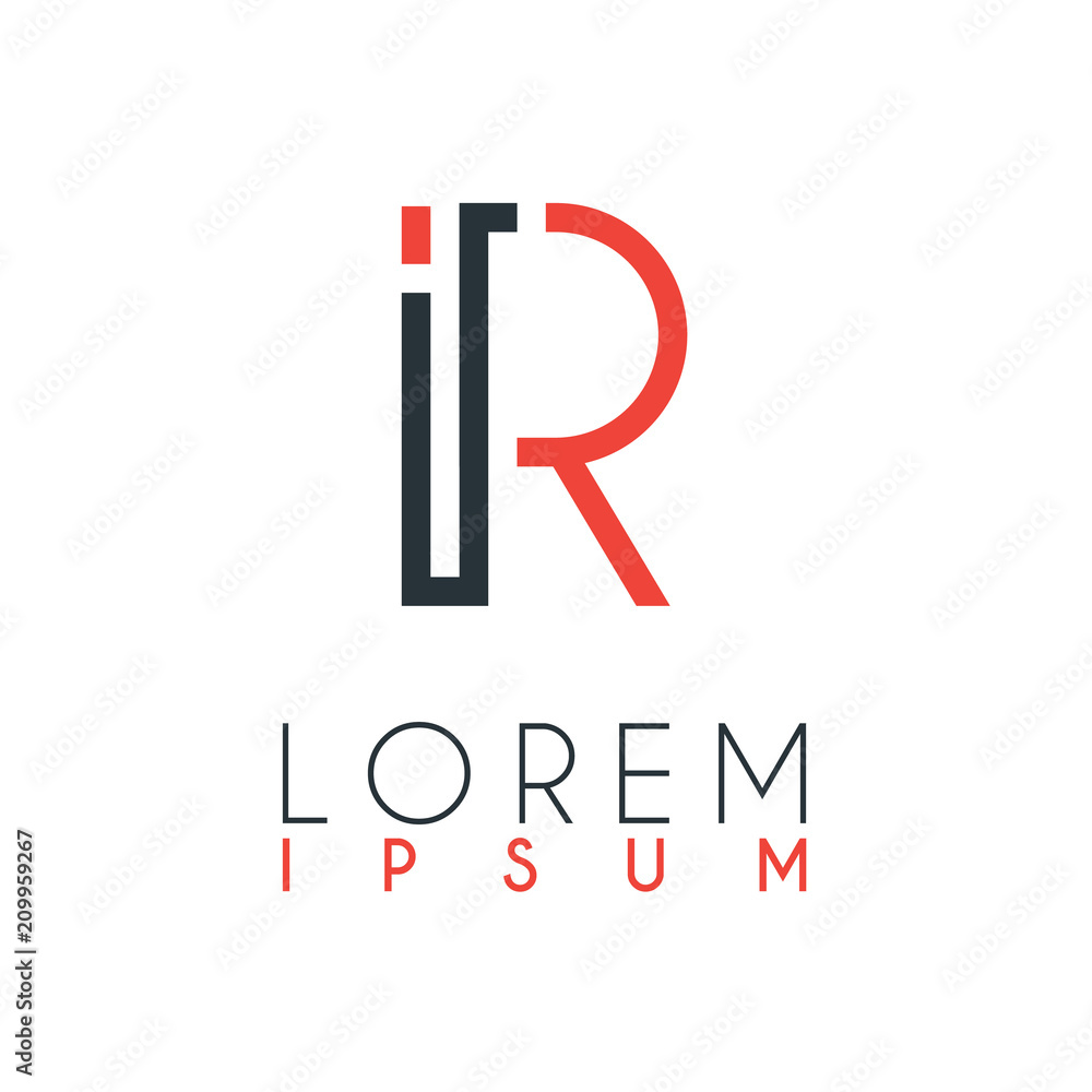 The logo between the letter I and letter R or IR with a certain ...