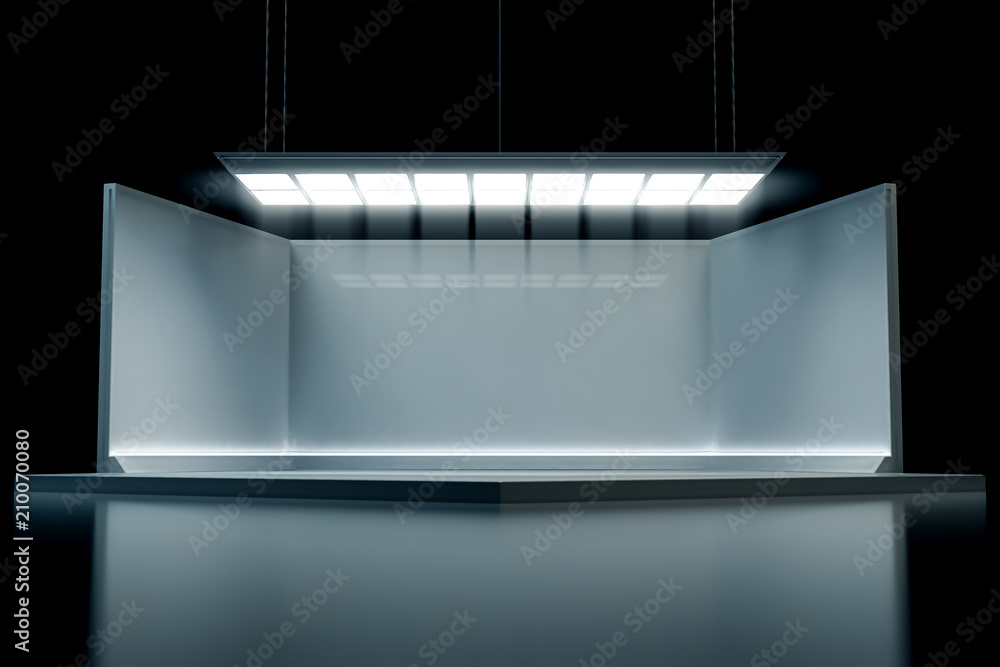 Modern empty stage event with light Futuristic background. Future ...