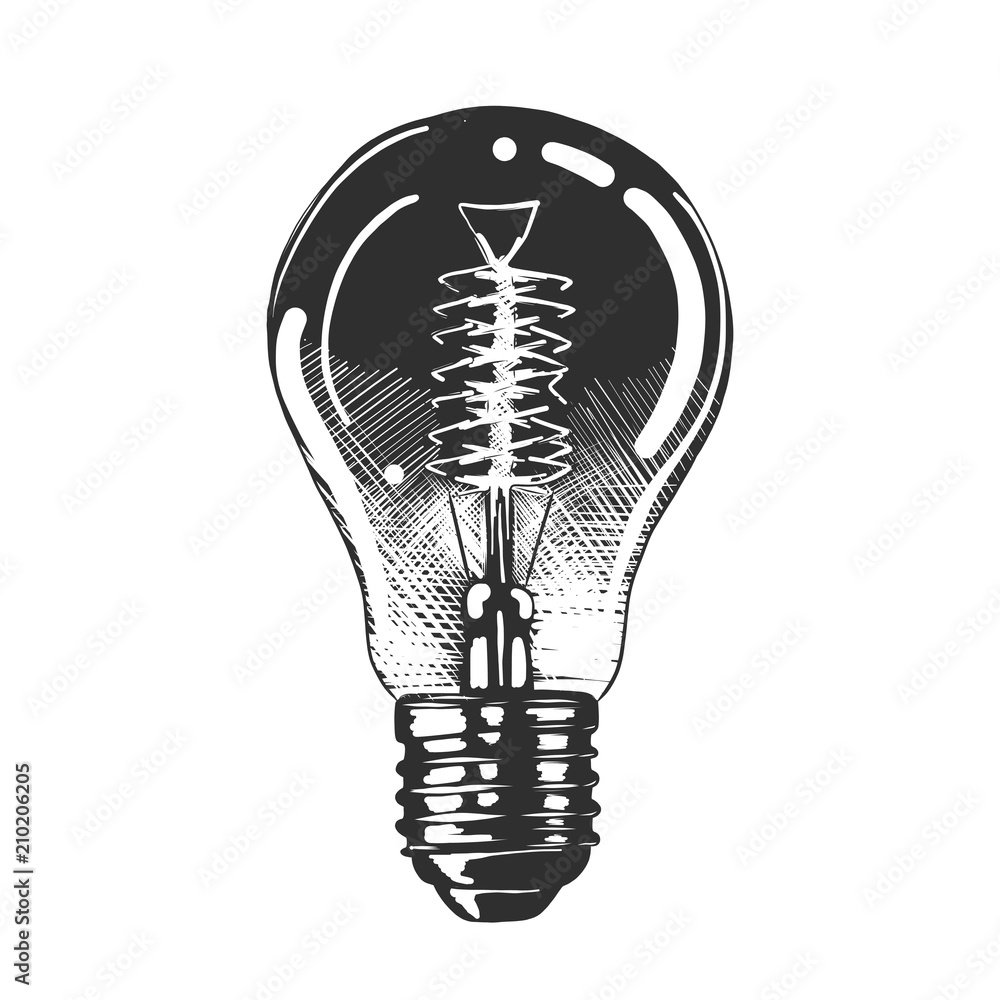 Vector engraved style illustration for posters, decoration and print ...