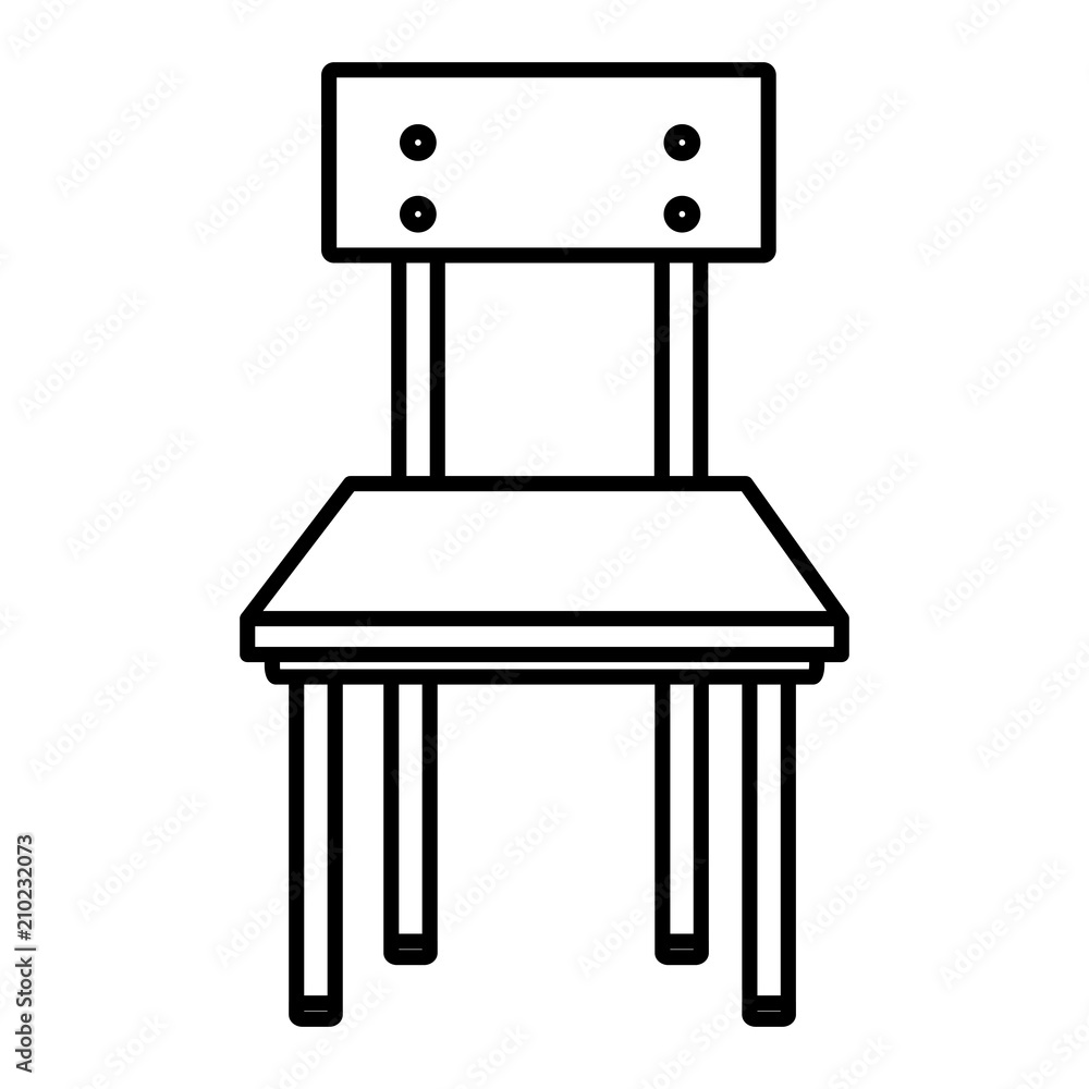 School Chair Clipart Images