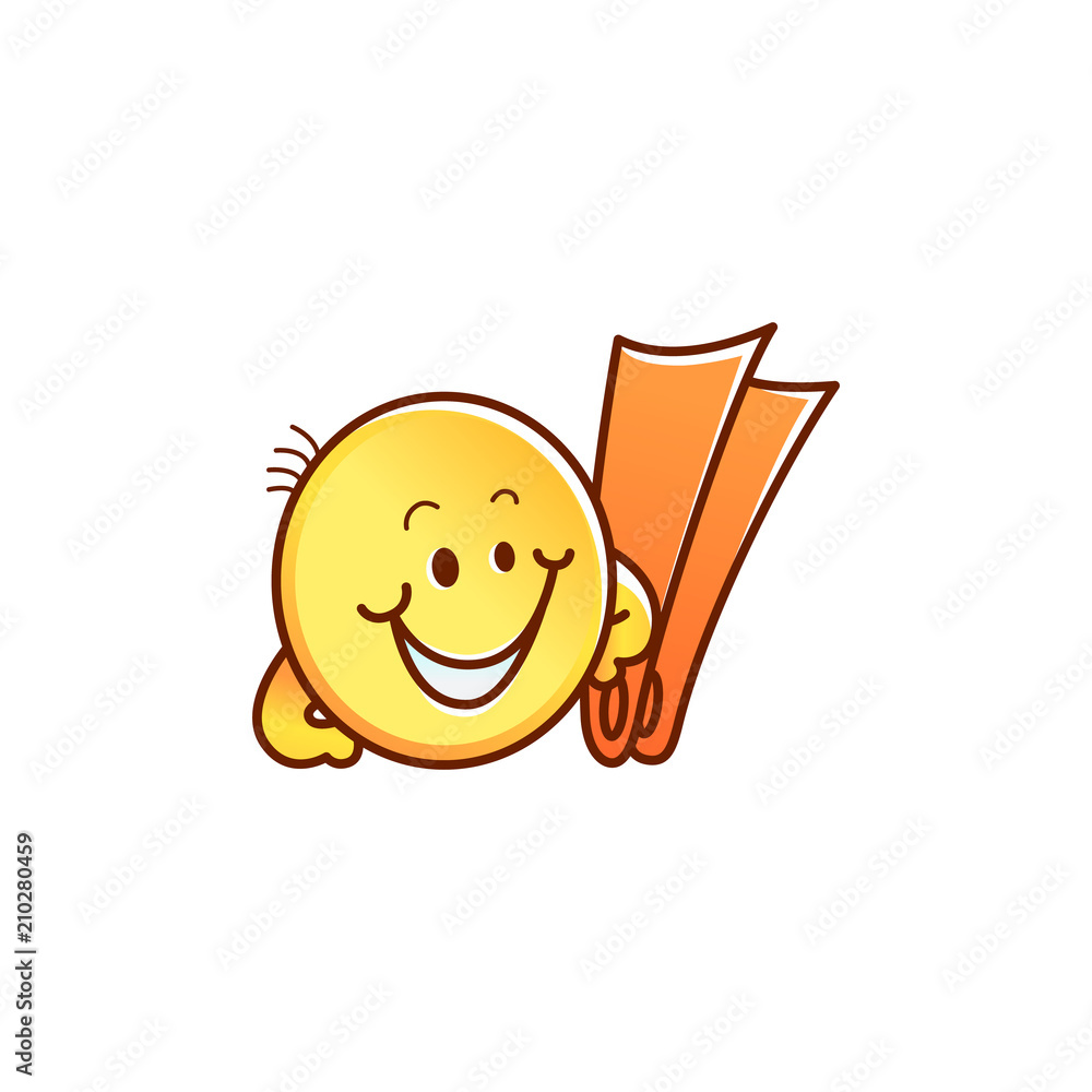 Vacation Emoticon