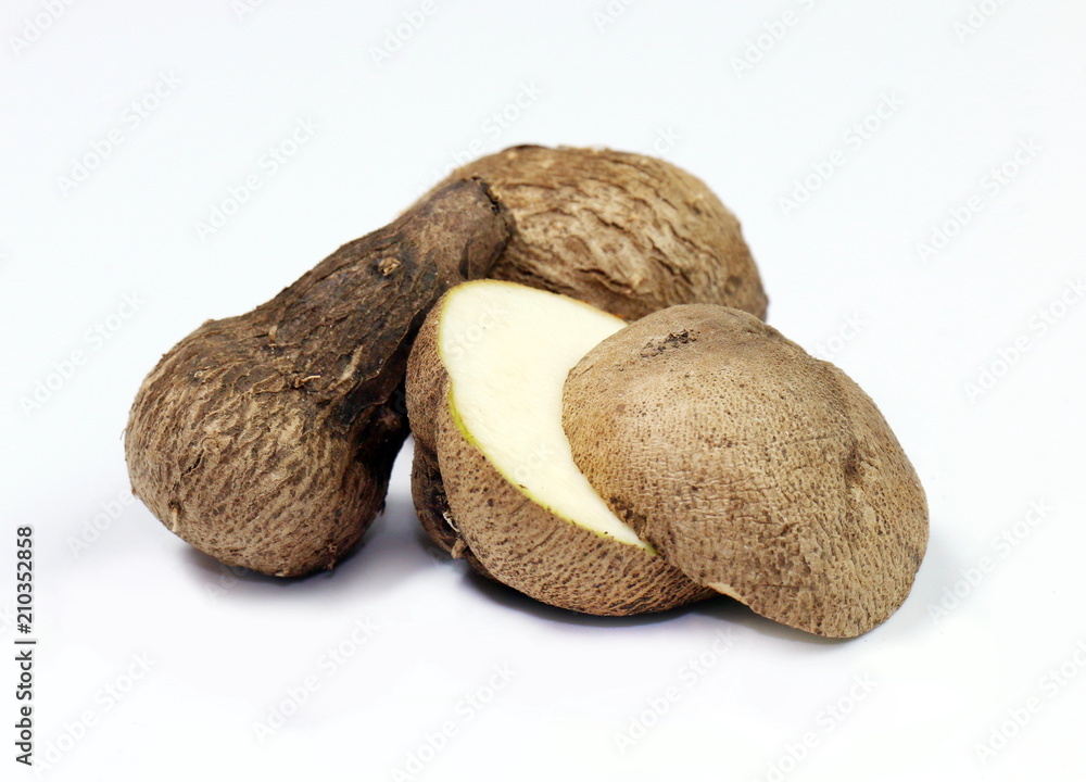 Dioscorea, Mun-Neb (Thai word), Fresh Dioscorea tuck, Dioscorea slats ...
