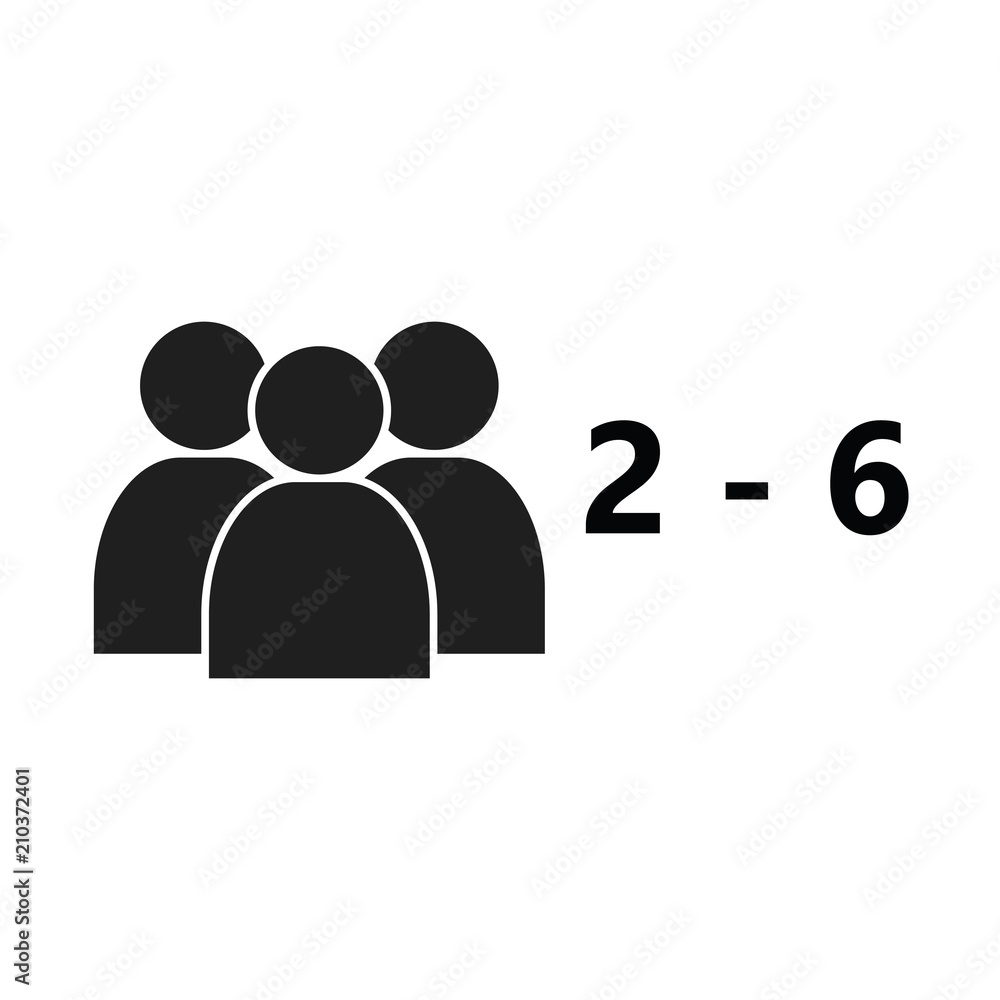 number of players on white background board games Stock Vector | Adobe ...