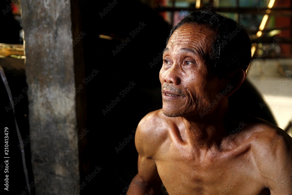 Adult Filipino man Stock Photo | Adobe Stock