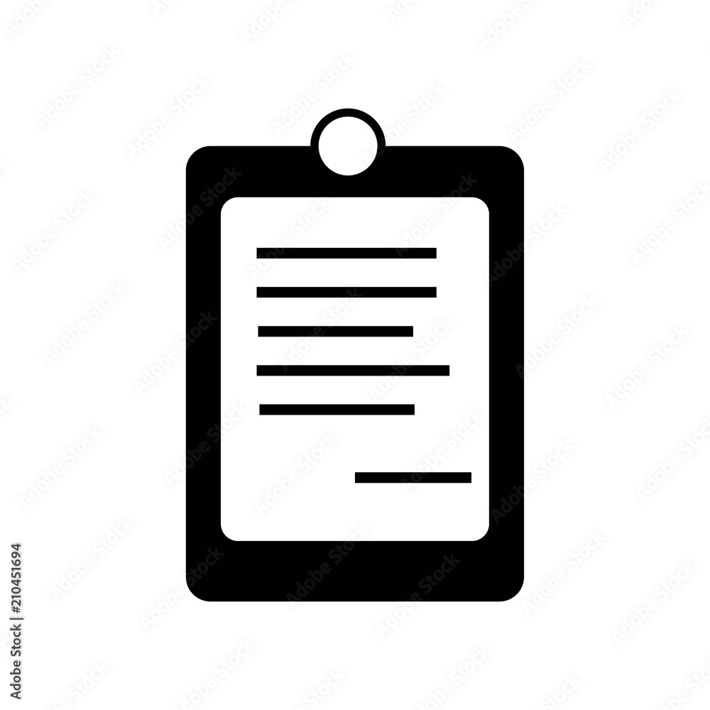 Notepad Icon Vector