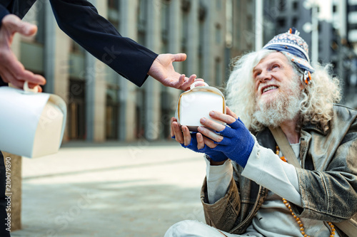 People Giving To Others