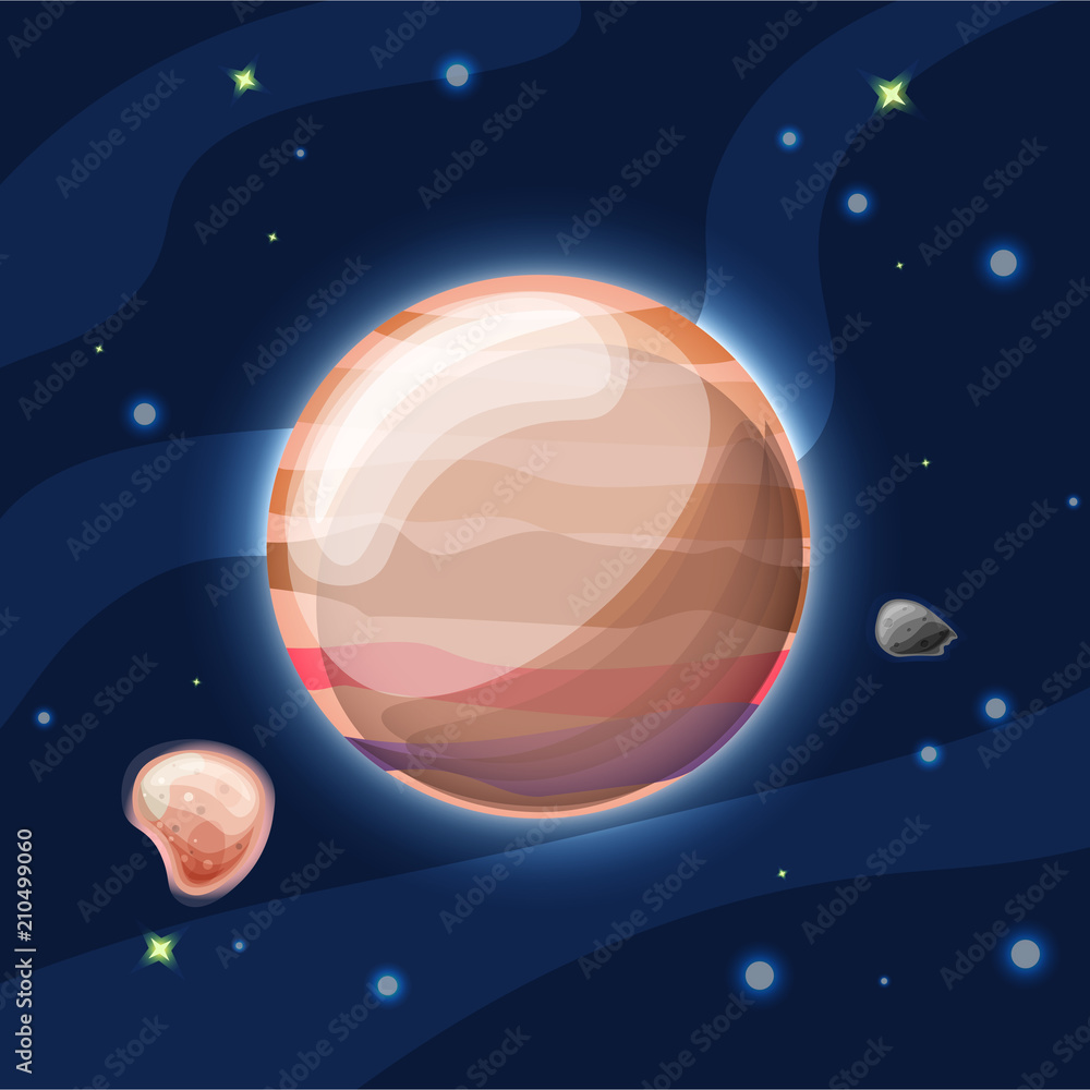 Cartoon Jupiter