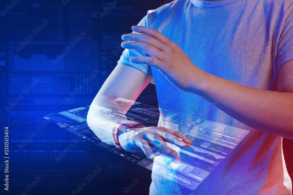 Hologram Wrist Phone