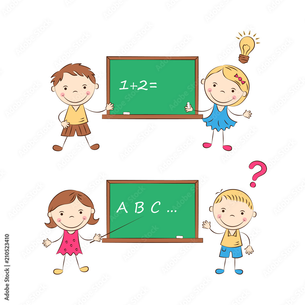 Funny Students In Classroom Cartoons