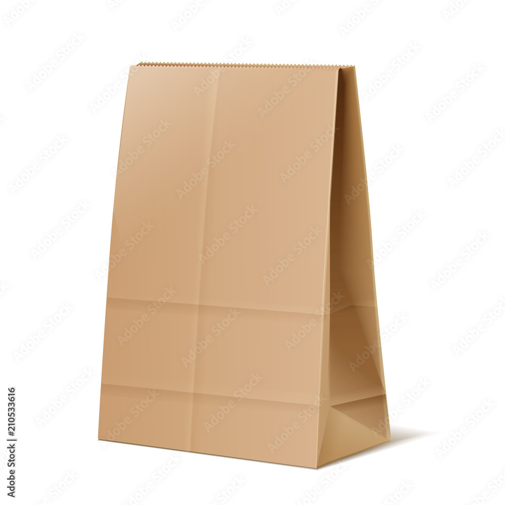 paper bag Stock Vector | Adobe Stock