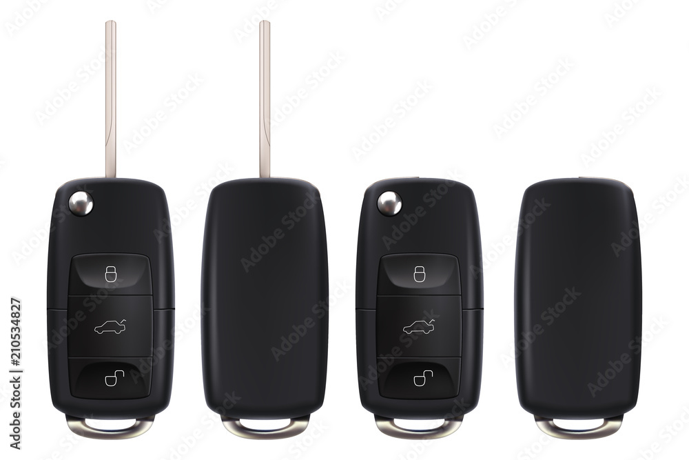 car key set Stock Vector | Adobe Stock
