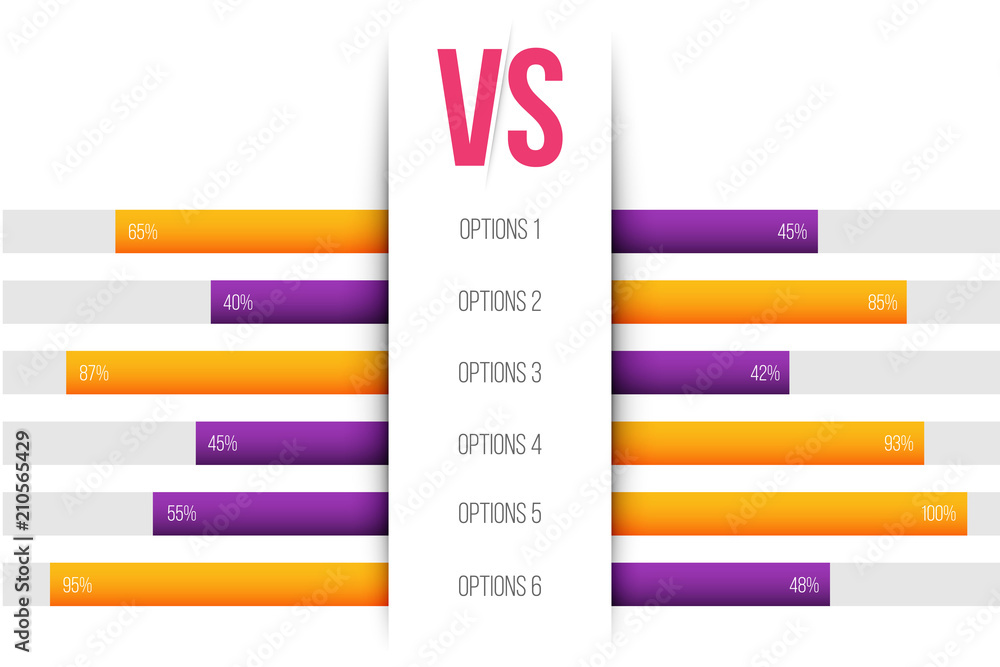 Creative vector illustration of service comparison table isolated on ...