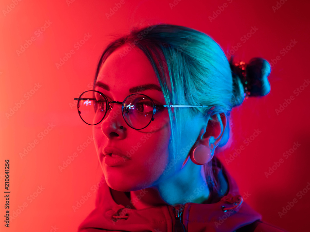 Red Hipster Hair
