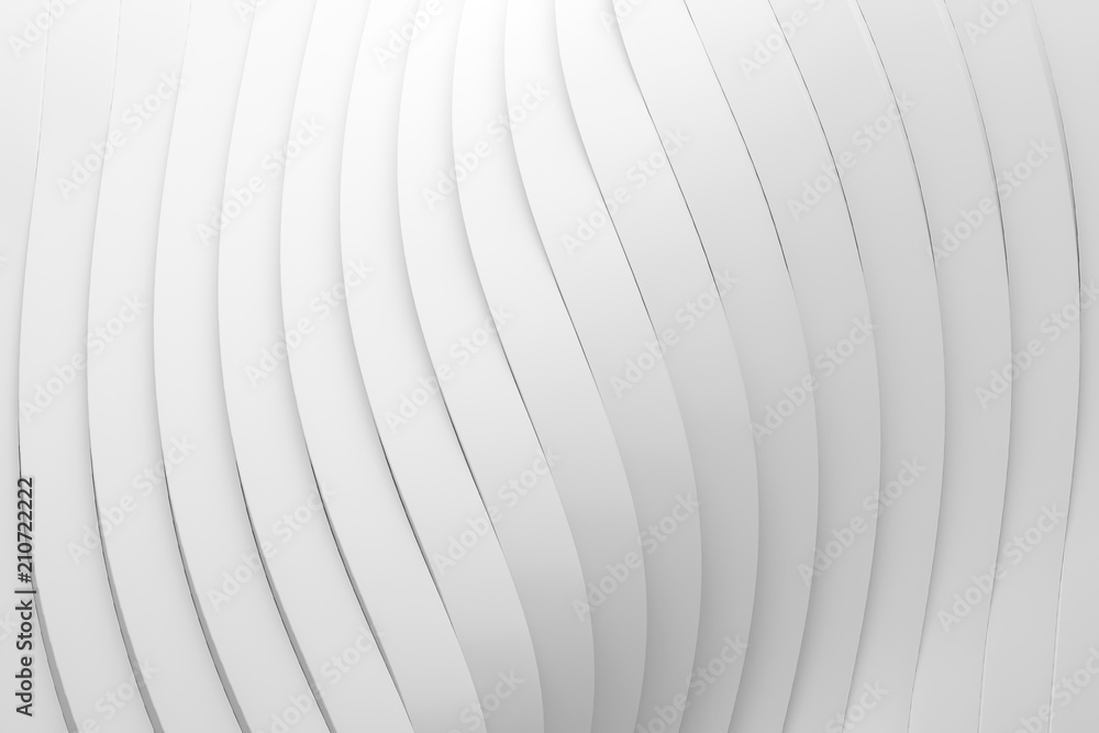 Abstract simple curve creative design. Smooth white Shapes minimal ...
