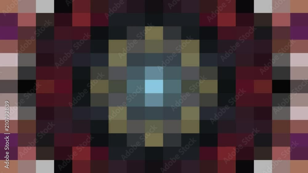 abstract pixel block moving background New quality universal motion dynamic animated retro ...