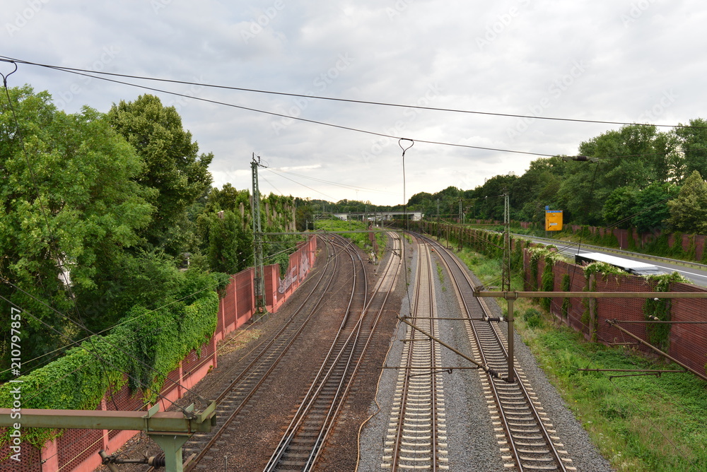 Bahnstrecke Fulda–Hanau Stock Photo | Adobe Stock