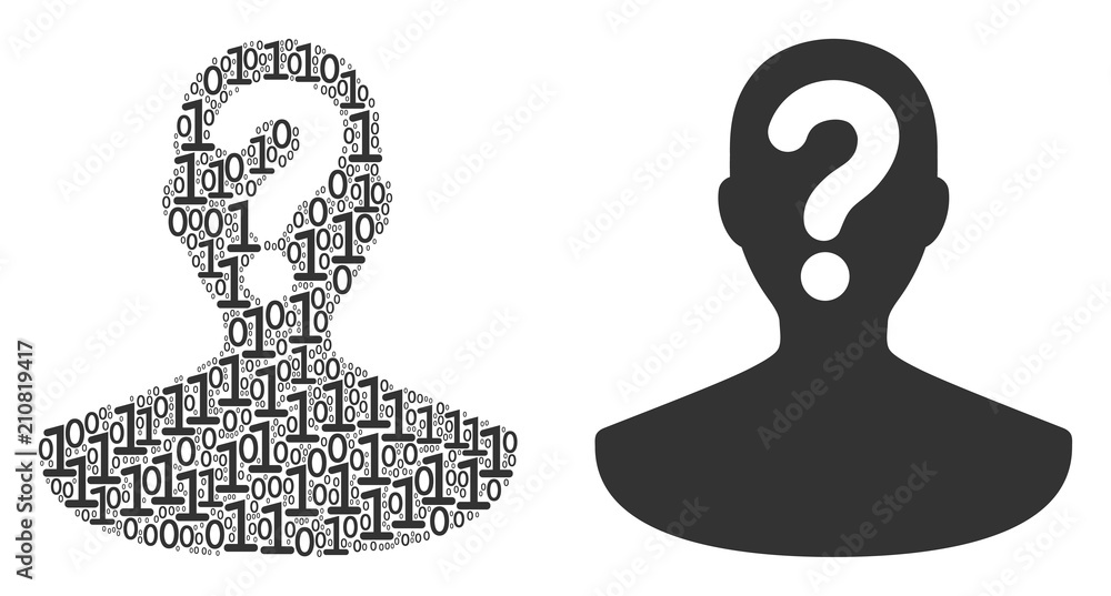 Unknown Person Icon Vector