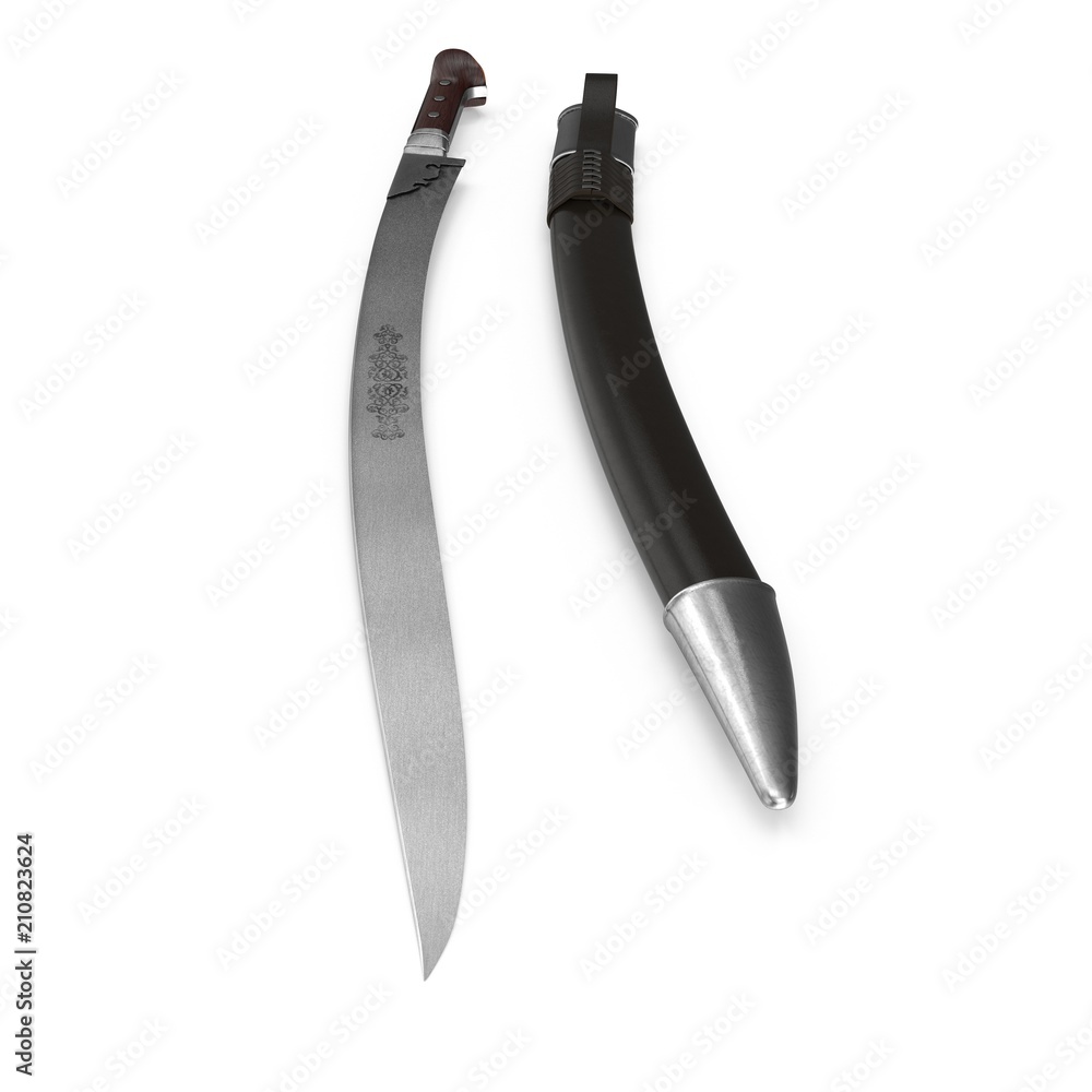 Turkish Sword Yatagan For Sel