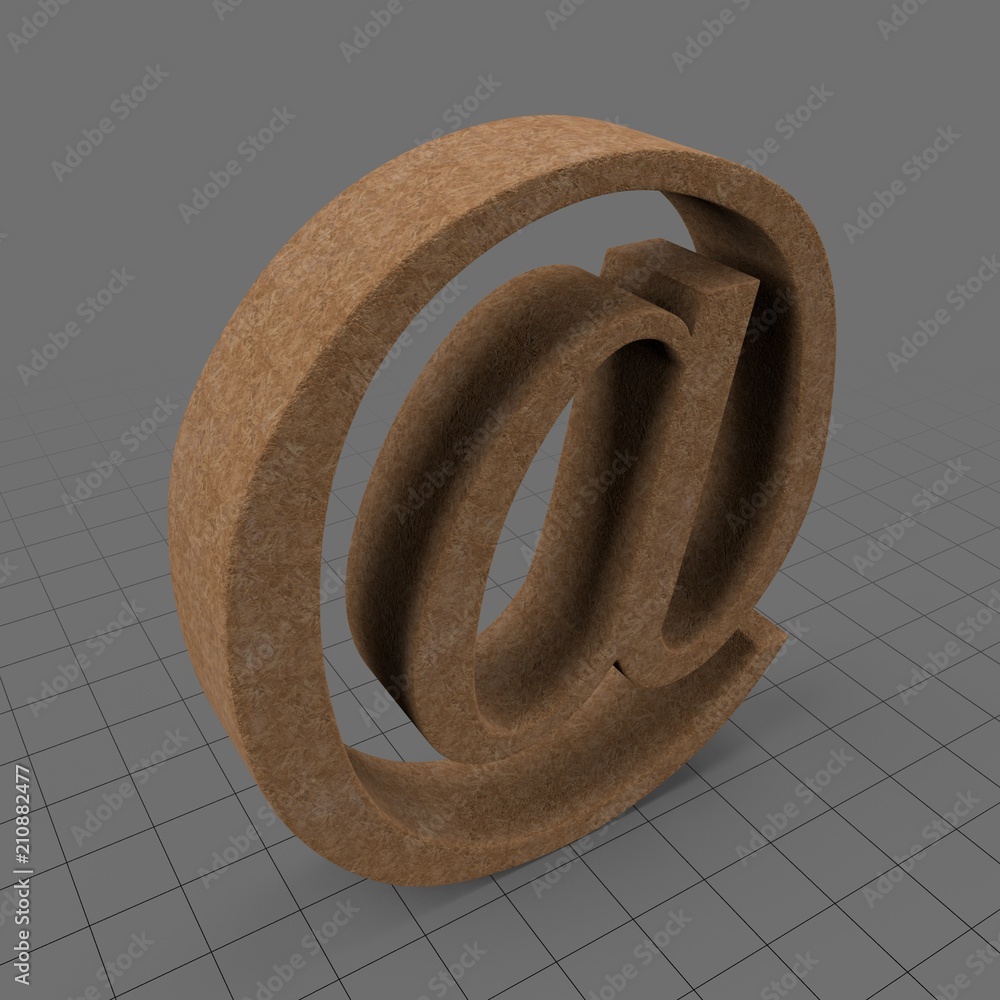Wooden at sign Stock 3D asset | Adobe Stock