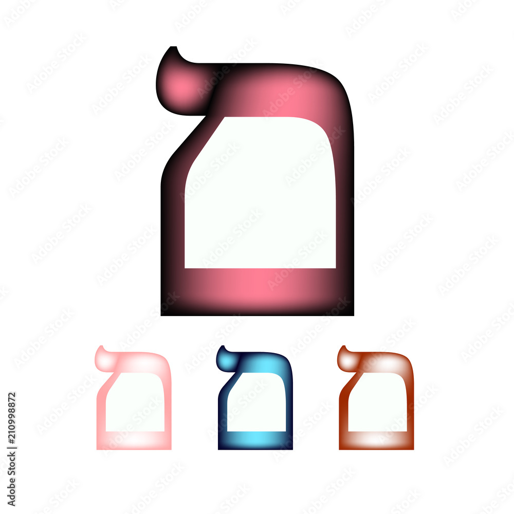 Hebrew font. The Hebrew language. The letter Mem sofit. Vector ...