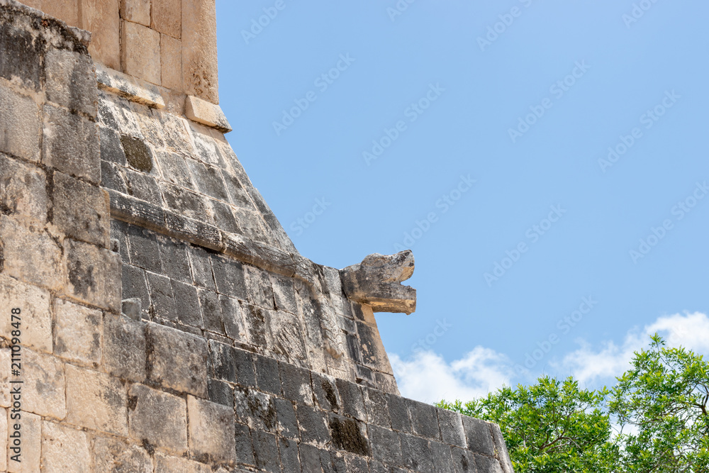 Holy Snake - Cuculcan, Chichen Itza, one of the most famous Mayan ...