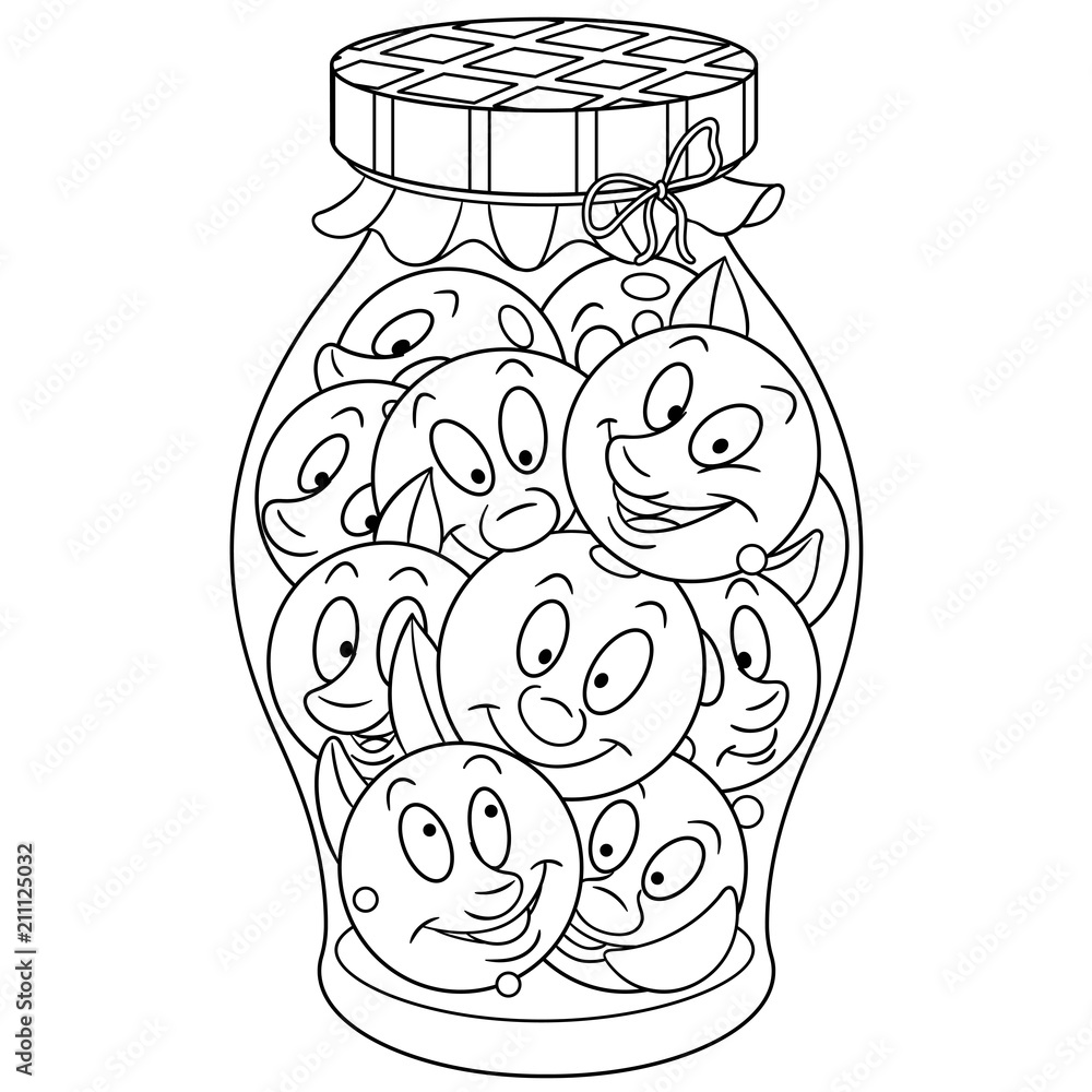 Pickle Coloring Page