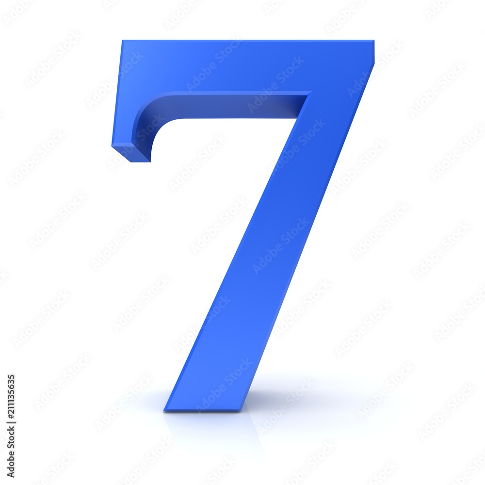Number 7 Icon Number 7 Icon